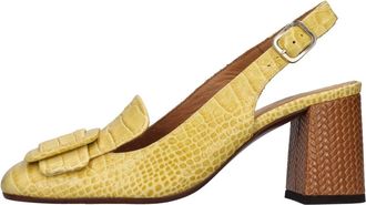 Chie Mihara Femme, Chaussures, Jaune, Taille: 37 EU Escarpin Slingback en Cuir