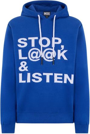 Diesel Homme, Sweatshirts et sweats &agrave; capuche, Bleu, Taille: 2XL SweaT-shirts & SweaT-shirts &agrave; capuche