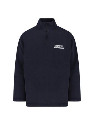 Balenciaga Masking Tape Zip Sweatshirt