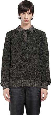 Marni Lurex Wool Polo Sweater