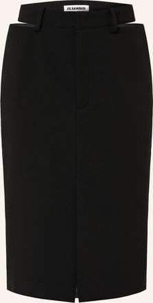 Jil Sander Rock Mit Cut-Outs schwarz