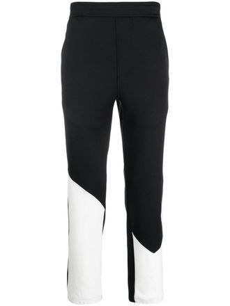 Neil Barrett pantalon de jogging colour block Modernist - Noir