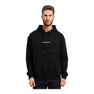 Guess Herren, Sweatshirts & Hoodies, Schwarzk, 2XLGr&ouml;&szlig;e