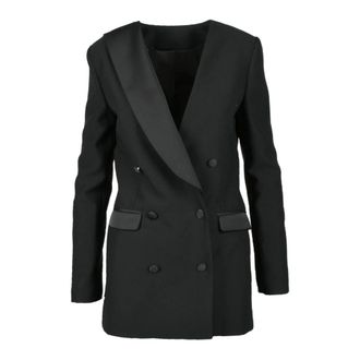 Costume National Zeitgen&ouml;ssische Jacke - - Jackets - Damen - Schwarzk - M