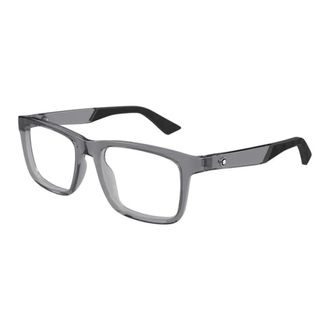 Montblanc Montblanc, Homme, Accessoires, Gris, Taille: 55 MM Rectangular Optical Frame