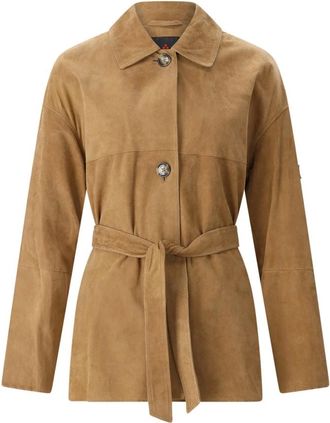 Peuterey Femme, Vestes, Brun, Taille: 40 FR Vestes L&eacute;g&egrave;res