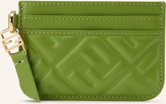Fendi Kartenetui Baguette gruen