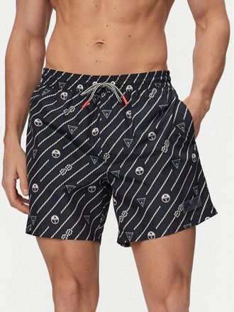 Guess Badeshorts M6GZ20 W2170 Dunkelblau Regular Fit