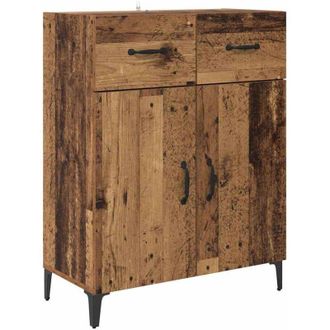 vidaXL Buffet Bois ancien 34 x 69.5 x 90 cm Bois ding&eacute;nierie vidaXL