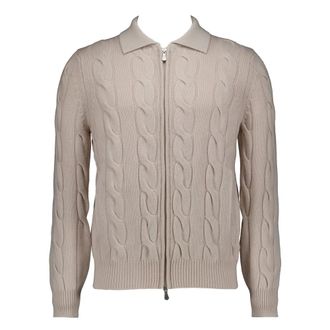 Gran Sasso Homme, Pulls, Beige, Taille: 3XL Vesten