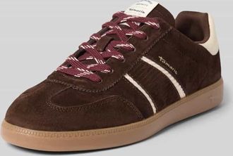 Tamaris Sneaker aus Leder-Textil-Mix