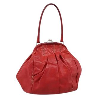 Miu Miu Sac &agrave; main Pre-owned - Femme - Pre-owned - Rouge - Taille: ONE Size