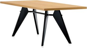 Vitra Table EM - pi&egrave;tement noir - Jean Prouv&eacute; Vitra