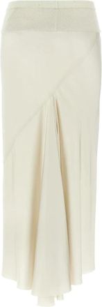 Rick Owens Femme, Jupes, Beige, Taille: 38 FR A Line Bias Skirt
