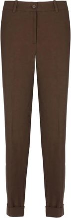 P.A.R.O.S.H. P.a.r.o.s.h., Femme, Pantalons, Brun, Taille: 42 FR Raisa Pantalons