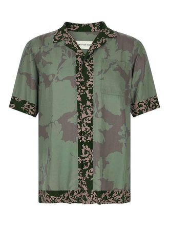 Dries Van Noten Chemise - Vert