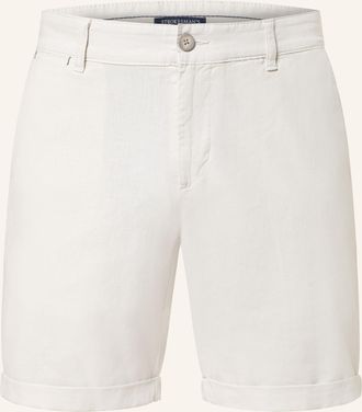 Strokesman's Strokesmans Chinoshorts Slim Fit Mit Leinen beige