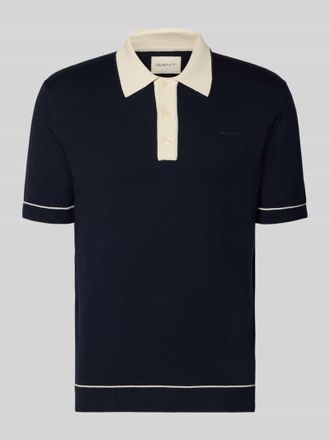 GANT Slim Fit Poloshirt mit Logo-Stitching