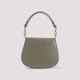 Saint Laurent Hobo Bags - Green Leather Shoulder Bag With Gold-Tone Hardware - Gr. unisize - in Grau - f&uuml;r Damen