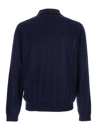 Sunflower Mens Polo Shirt Blue Wool T-Shirts And Polos