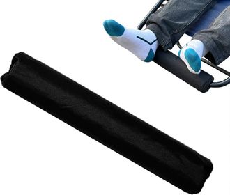 Generico Klappbarer Liegestuhl mit Fu&szlig;st&uuml;tze - Zero-Gravity-Chaiselounge f&uuml;r den Au&szlig;enbereich mit Unterst&uuml;tzung aus Pl&uuml;schschaum, ergonomische Liege-L&ouml;sung f&uuml;r