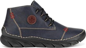 Rieker Schnürschuhe 55002-14 Blau