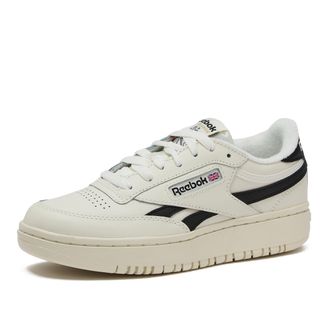Reebok Mädchen Club C Double Sneaker Turnschuh, Kreide Core Black Chalk, 35.5 EU