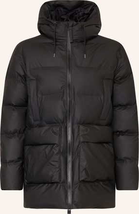 Rains Parka Alta schwarz