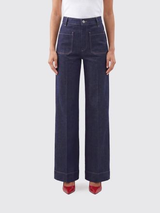 Victoria Beckham Jeans Damen Farbe Blau