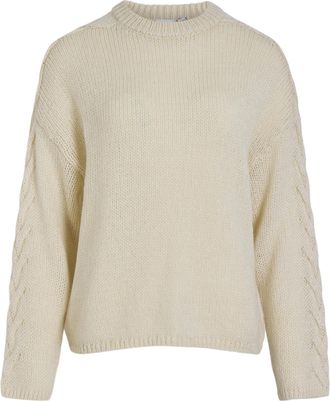 Vila Vimoyano L/S High Neck Knit Pullover/Pb