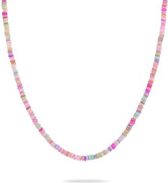 Tamaris Collier TJ-0636-N-45 en acier inoxydable IP or rose, 45 cm, Acier inoxydable, Pierre de coquillage