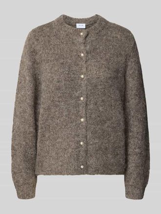 Vila Strickjacke mit Rundhalsausschnitt Modell LARKA