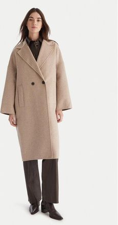 Vicolo Wollmantel TF0003 Beige Regular Fit