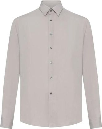low brand Homme, Chemises, Gris, Taille: XL Chemise boutonn&eacute;e