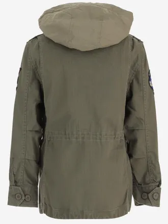 Polo Ralph Lauren Boys Cotton Parka Military Green Jacket