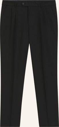 HUGO BOSS Business Hose C-Perin-Dpl-262_Me Tapered Fit schwarz