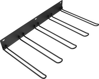 NUOBESTY Wandmontierter Metall stiefelhalter f&uuml;r Hohe Stiefel Robuster Boot Organizer Platzsparend Langlebig f&uuml;r Garage Eingangsbereich und Kleiderschrank Schw