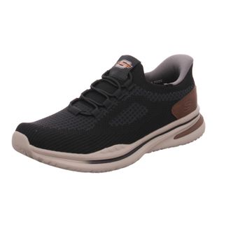 Skechers Herren Slip-ins Relaxed Fit: Norlan - Alonso Sneaker 211207 BLK