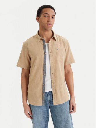 Quiksilver Hemd Time Box EQYWT04622 Beige Regular Fit