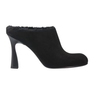 Premiata Mule en peau de mouton - Femme - Chaussures - Noir - Taille: 39 EU