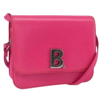 Balenciaga Pre-owned Leder Crossbody Bag - - Pre-owned - Damen - Rosa - ONE SIZE