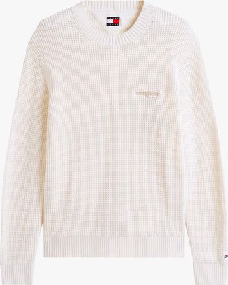 Tommy Hilfiger Pull en maille &eacute;paisse &agrave; logo brod&eacute;