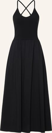 Sweaty Betty Kleid Im Materialmix schwarz