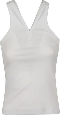 Pinko Pinko, Femme, Tops, Blanc, Taille: 42 FR Curacao Tank Top