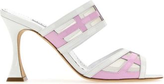 Manolo Blahnik Femme, Chaussures, Multicolore, Taille: 41 EU Mules &agrave; talons