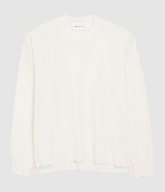 Ami Pull Ami De Coeur Blanc Cr&egrave;me