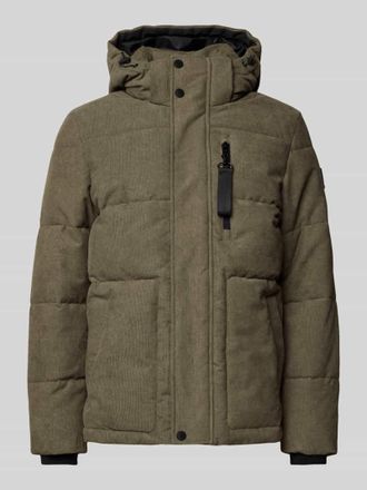 Tom Tailor Regular Fit Steppjacke mit abnehmbarer Kapuze
