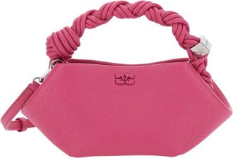 Ganni Femme, Sacs, Rose, Taille: ONE Size Bou Mini Grained