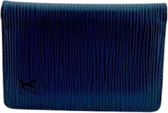 Louis Vuitton Porte-cartes professionnel Pre-owned - Femme - Pre-owned - Bleu - Taille: ONE Size