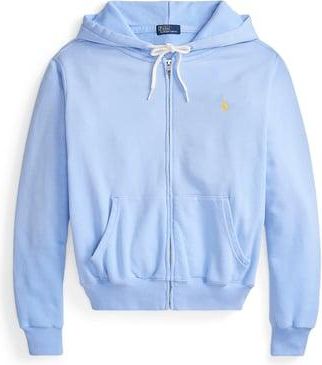 Polo Ralph Lauren Hoodie zipp&eacute; &agrave; capuche en coton m&eacute;lang&eacute;